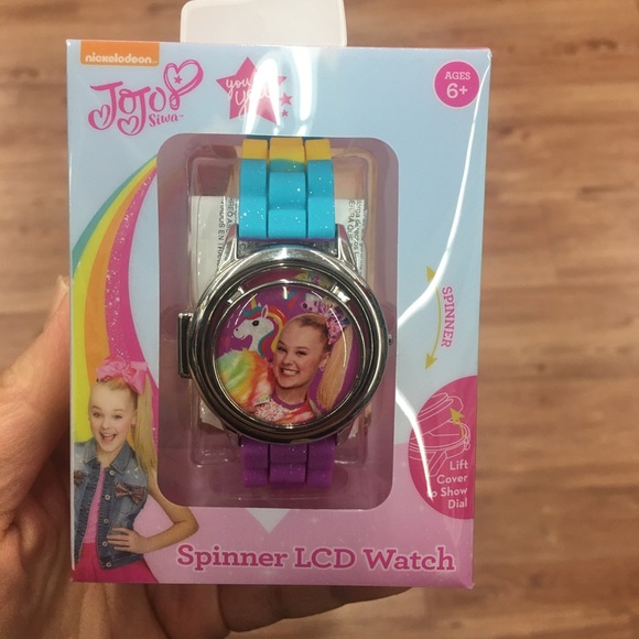Accessories | Nwt Jojo Siwa Spinner Lcd Watch | Poshmark